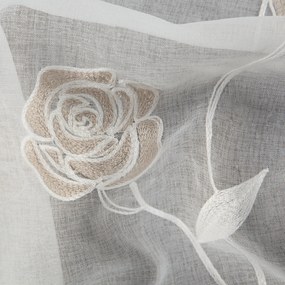 ZÁCLONA NA PÁSCE ROSALY 140X270 CM KVĚTY