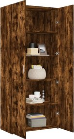 Skříň highboard kouřový dub 80 x 42,5 x 185 cm kompozitní dřevo 3281438