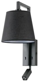 Brilagi - LED Nástěnná lampa RAYA 1xE14/40W/230V + LED/3W černá