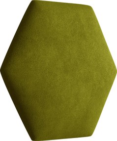 Eka Čalouněný panel Hexagon Trinity 40,5 cm x 35,3 cm - Olivová 2312