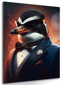 Obraz zvířecí gangster tučňák