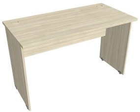 Stůl pracovní rovný 120 cm - Hobis Gate GE 1200 Dekor stolové desky: akát, Dekor lamino podnože: akát