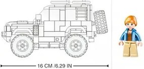 Sluban Model Bricks M38-B1015 anglické SUV Attacker / LEGO - kompatibi