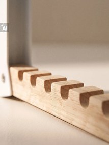 Sinsay - Koupelnový věšák na dveře s háčky - bílá