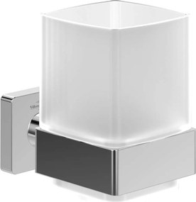 Villeroy & Boch Elements Striking - Držák kartáčků a pasty, sklo/chrom TVA15201900061