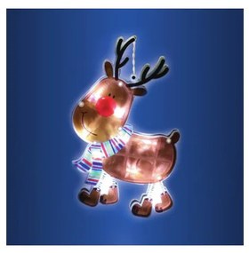 FK technics | LED vánoční dekorace do okna 10xLED/3xAAA | FK0093