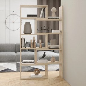 ADRK Furniture Regál KARMELO BS-KAM-188-S