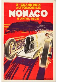 Retro cedule - Monaco Grand Prix 1930