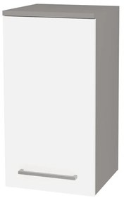 Mereo Bino koupelnová skříňka horní 63 cm, levá, Multidecor, Arktická šedá CN695ARS1