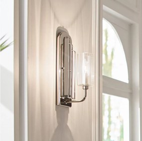 Quintiesse QN-KIMROSE1-PN -Nástěnné svítidlo KIMROSE 1xE14/40W/230V lesklý chrom