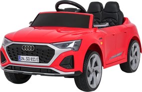 Elektrické autíčko Audi SQ8 červené / šedé