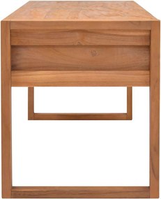 TV stolek 140 x 40 x 45 cm teakové dřevo 325273