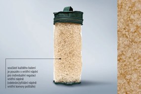 Dauny Péřový polštář Capa Wool s nastavitelnou výškou Rozměr: 50x70 cm (130+400 g)