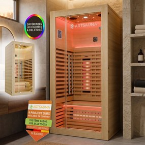 Artsauna Infrasauna Trondheim 90, přírodní