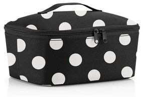 Termobox Reisenthel Coolerbag M pocket Dots white