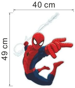 Samolepka Spiderman malá Motiv: 40x49 cm