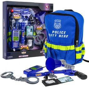 RKToys Sada malého policajta v batohu