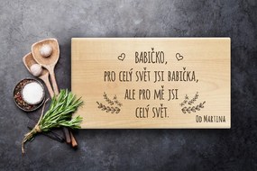 Ahome Ahome CZ Prkénko Babička 35 x 20 x 1,9 cm