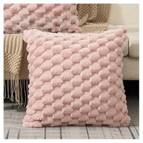 Flamenco Mystique Dekorační Povlak na Polštář 45 x 45 cm, Geometric 3D, 100% Polyester