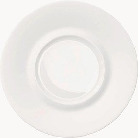 Sada podšálků z kostního porcelánu Cross White, 6 dílů