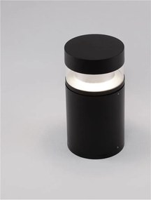 NV 9026123 Venkovní sloupkové svítidlo TALA černý hliník a akryl LED 12W 3000K 100-240V 180st. IP54 - NOVA LUCE