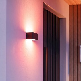 Eglo 901956 - LED RGBW Stm. venk. nást. svítidlo SANIA-Z LED/10W/230V IP55 černá