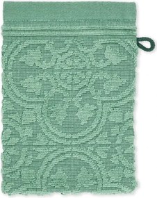 Pip Studio ručníky z bavlněného froté Tile de Pip, zelené (Luxusní ručníky z bavlněného froté v designu Tile de Pip v zelené barvě )
