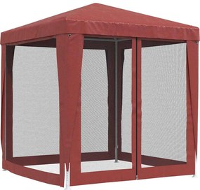 Party stan se 4 síťovanými bočnicemi 2 x 2 m HDPE 319220