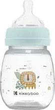 KikkaBoo Kojenecká láhev 180ml 3m+ Savanna Mint