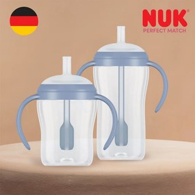 Kojenecká láhev NUK Perfect Match na učení s brčkem PENGUIN 150 ml