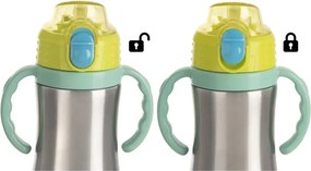 Zelená nerezová dětská lahev 330 ml – Orion