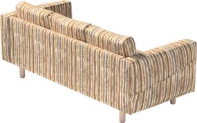 Potah na pohovku IKEA Norsborg 3-místná barva béžová látka pletený vzor, vzorované