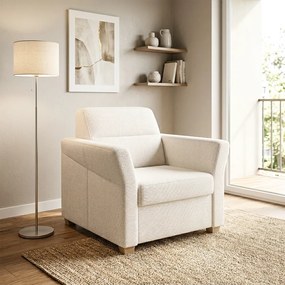 Sedací sestava LIVIA | malá sedací souprava + křeslo | 157x228 + 88 cm | rozkládací s úložným prostorem | VÝBĚR TKANIN