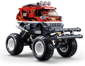 Sluban Power Bricks Natahovací Červený Off-Road GO