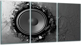 Skleněná Deska Na Krájení Deska 3x30x52 Reproduktor Tvrzené Sklo Kuchyně 7v1