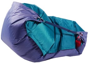 BeanBag Sedací pytel 189x140 duo sea green - gray