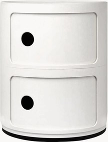Designový odkládací stolek Componibili, 2 moduly