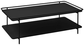 Designový konferenční stolek Harinder 110 cm černý