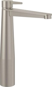 Villeroy & Boch Conum - Umyvadlová baterie s výpustí Push-Open, matný kartáčovaný nikl TVW12700500064