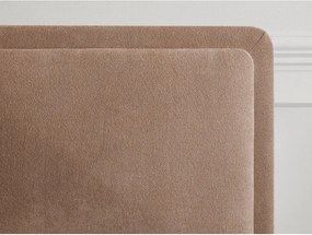 Starorůžová čalouněná čalouněná dvoulůžková postel s roštem 140x190 cm Mara – Bobochic Paris