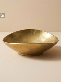 Sinsay - Dekorativní keramický tác - zlatá
