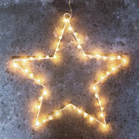 LED dekorační světlo Liva Star, bílá, 70 cm