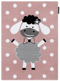 Dětský kusový koberec Petit Dolly sheep pink-120x170
