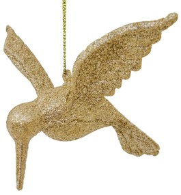 Zlatý kolibřík na zavěšení 124154