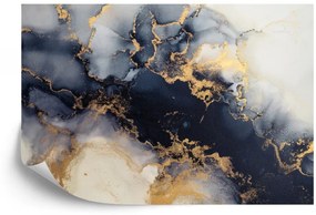 Fototapeta Marble Ink Abstract Art From Exquisite Original Painting For Abstract Background . Painting Was Painted Pattern Of Ombre Alcohol Ink . Hladký vinyl 208x146