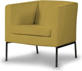 Potah na křeslo IKEA Klappsta barva žlutá látka pletený vzor