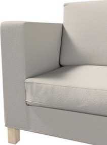Potah na pohovku IKEA  Karlanda rozkládací, krátký barva béžová látka pletený vzor