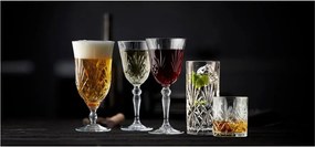 Křišťálové skleničky v sadě 4 ks na pivo 400 ml Melodia – Lyngby Glas
