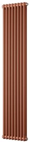 Instalprojekt Koupelnový radiátor TUBUS 2 barva dle vzorníku Barva radiátoru - Skupina barev [1], Rozměr radiátoru - 212 × 1800 mm, výkon 530 W, Typ připojení - Středové 50 mm RADTUB218004.S