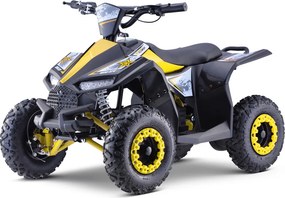 Ramiz Čtyřkolka na baterie E-STAR žlutá 35 km/h + motor 1000W + nafukovací kola + nastavení sedadla